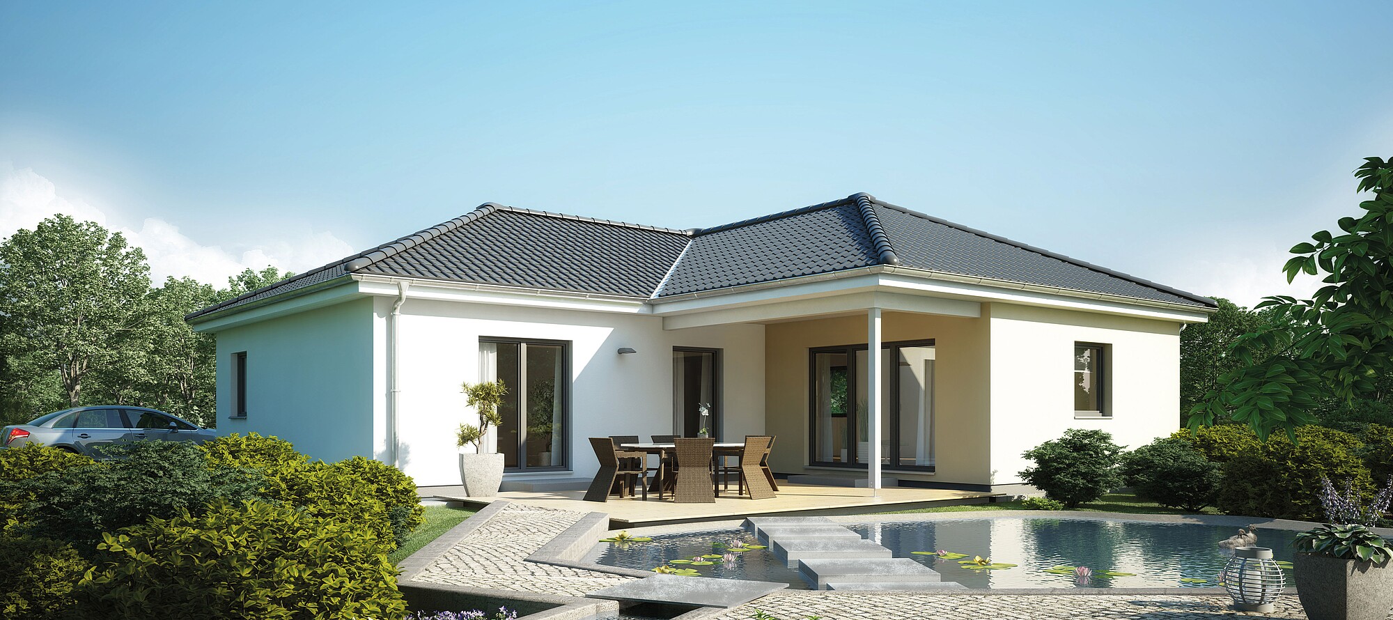 Was ist ein Walmdach? | Hanse Haus Baulexikon