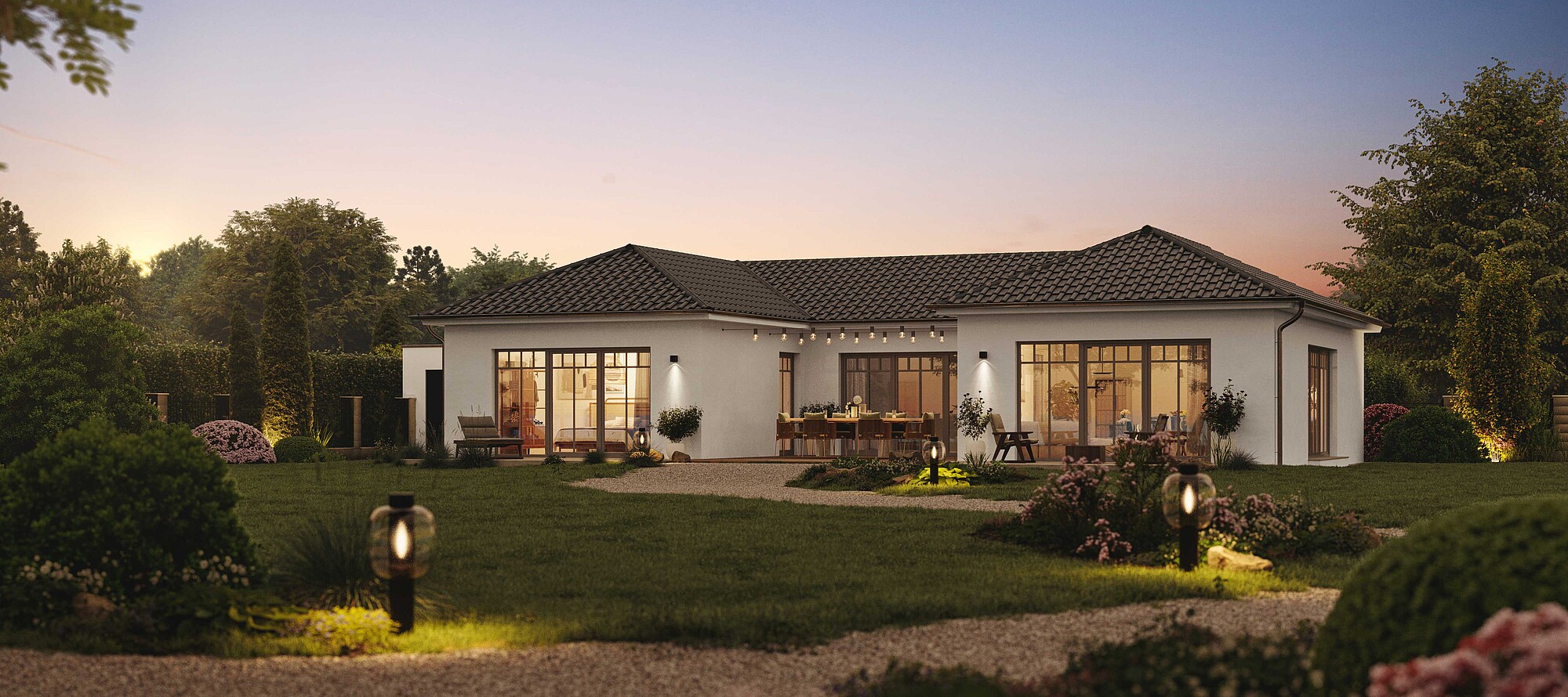 Fertighaus Bungalow 123 | HANSE HAUS