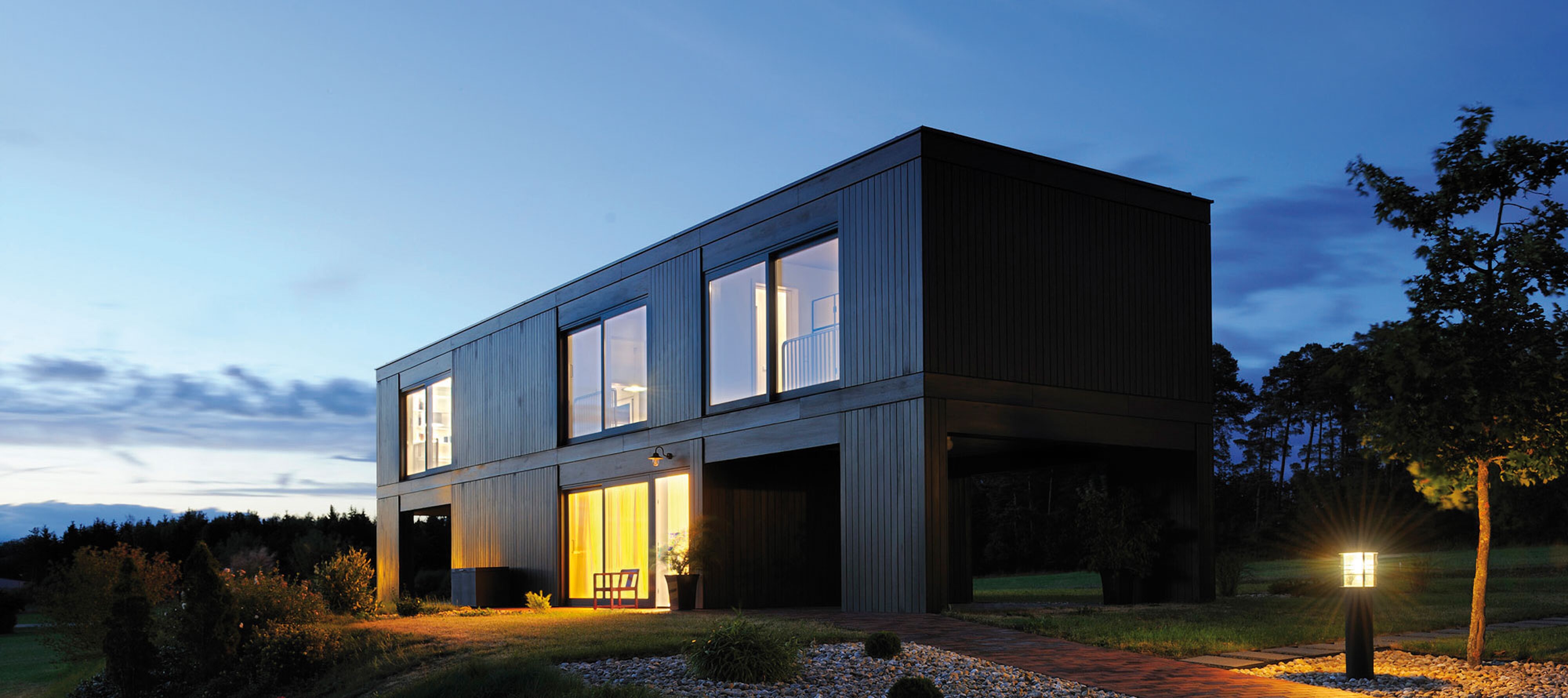 We plan your individual architect-designed prefabricated house