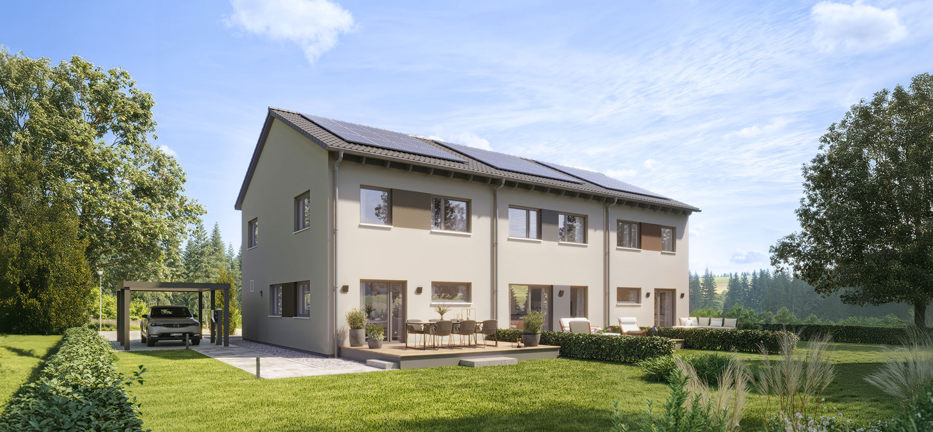 QNG⁺-Line Reihenhaus 113 - Hanse Haus